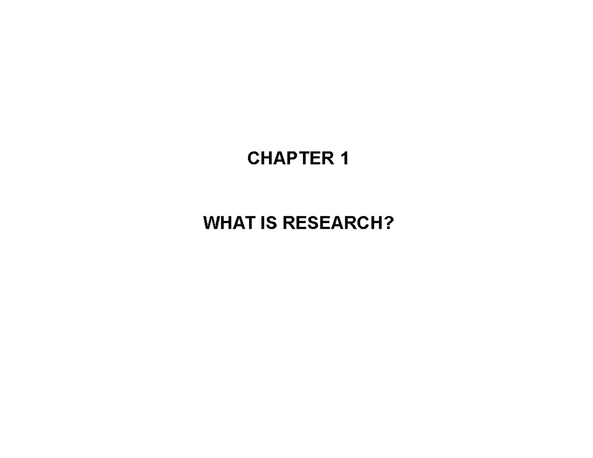 Lecture 1 Research Methodology In Computer Science CHAPTER 1 WHAT IS lecture-1-research-methodology-in-computer-science-chapter-1-what-is