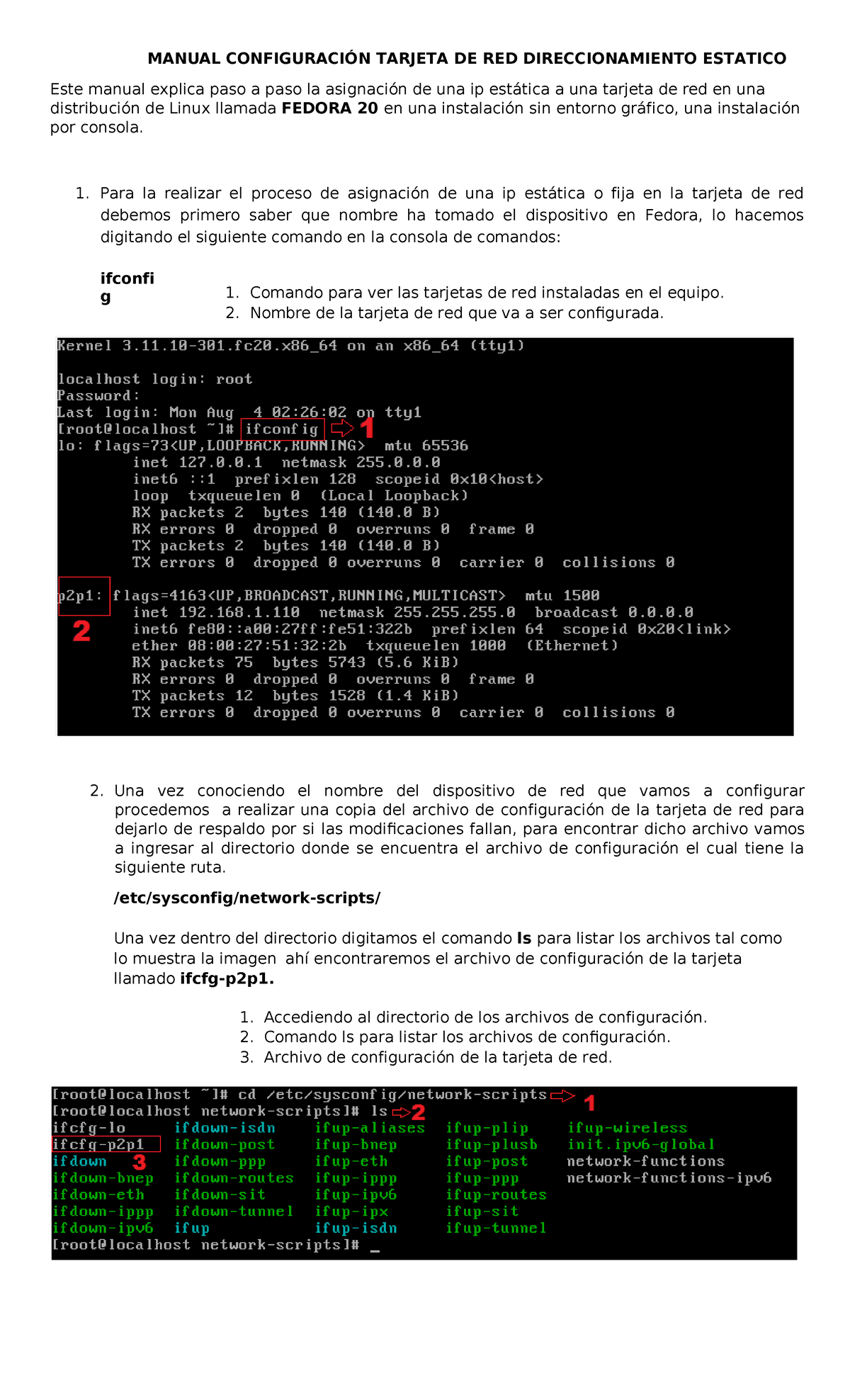03 Manual Configuracion Tarjeta DE RED - MANUAL CONFIGURACIÓN TARJETA ...