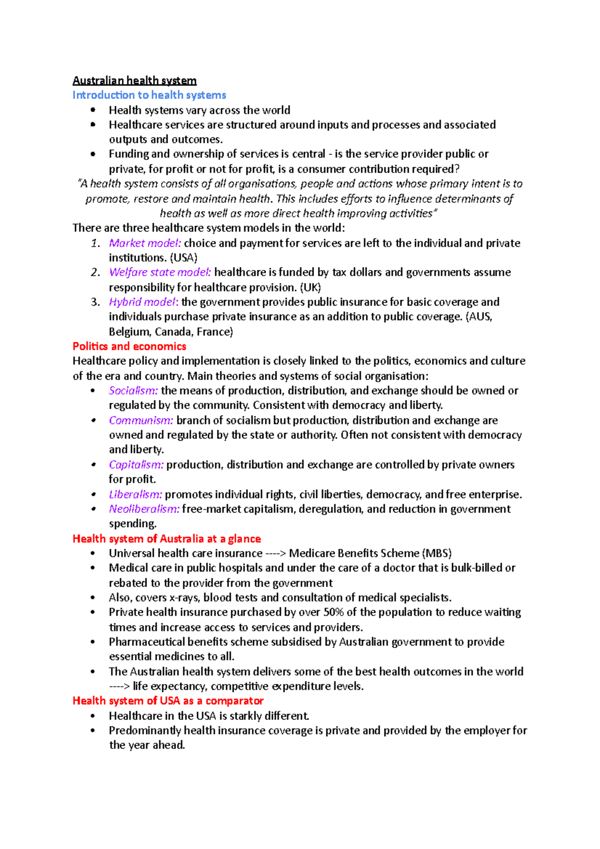 PHS exam study - ... - 400870 - UWS - Studocu