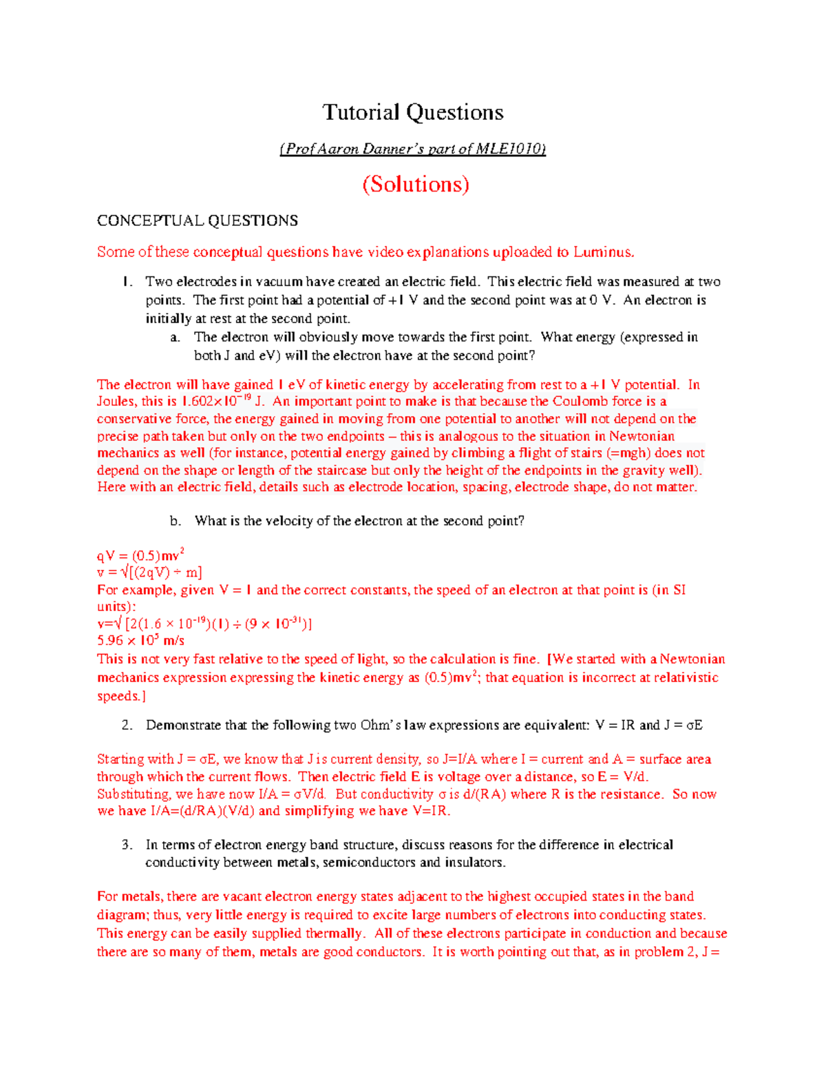 Week11-12 Tutorial Solutions - MLE1010 - NUS - Studocu