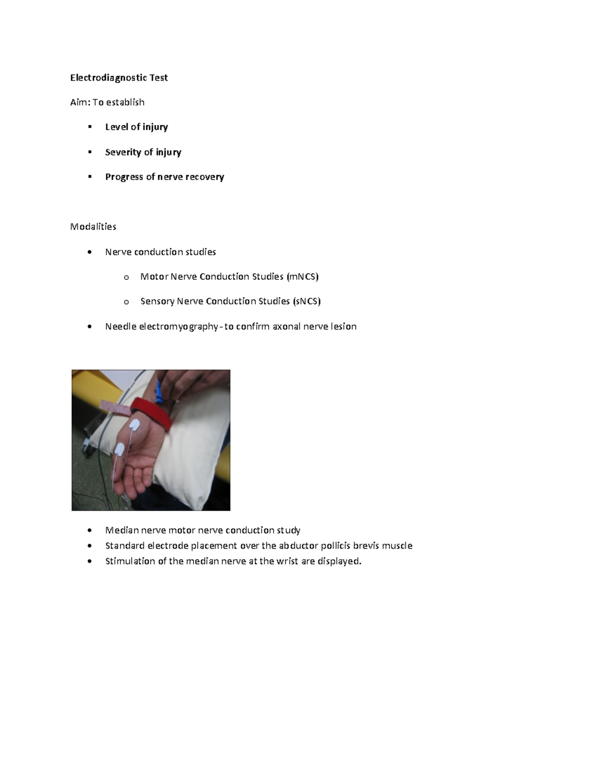 Electrodiagnostic Test - Oxford Handbook of Clinical Medicine ...