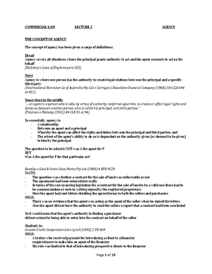 Commercial Law Cheat Sheets for each Topic - CHEAT SHEETS COMMERCIAL ...