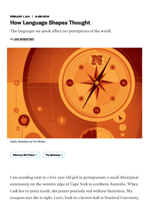 Unit 5 Readings - Verified by Psychology Today Antonio Benítez-Burraco ...