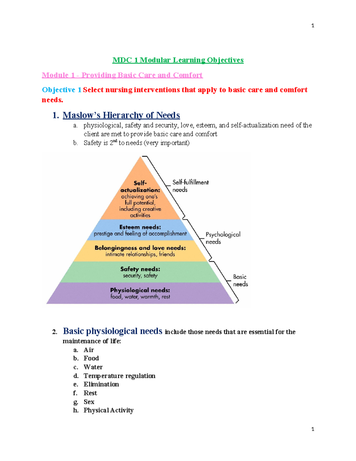 FILE 8194 - Great notes - MDC 1 Modular Learning Objectives Module 1 ...