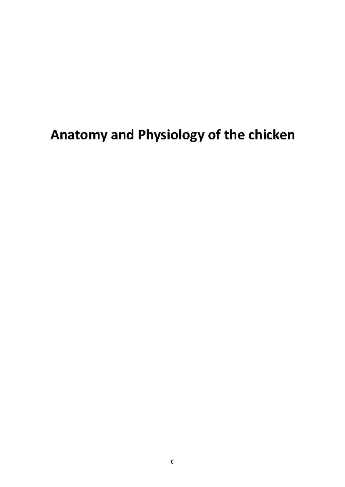 Anatomy-physiology-of-chicken final - 0 Anatomy and Physiology of the ...