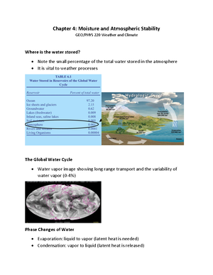 Chapter 5 Clouds and Precipitation - Chapter 5: Clouds and ...