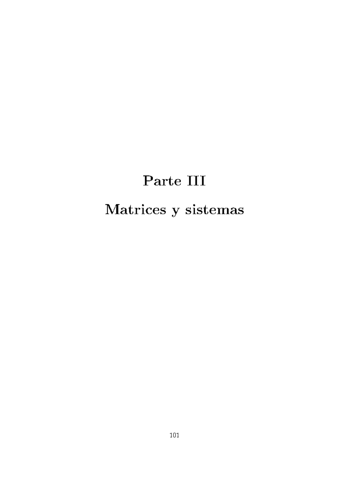 Apuntes Matrices y Sistemas - Parte III Matrices y sistemas 101 104 CAP ...