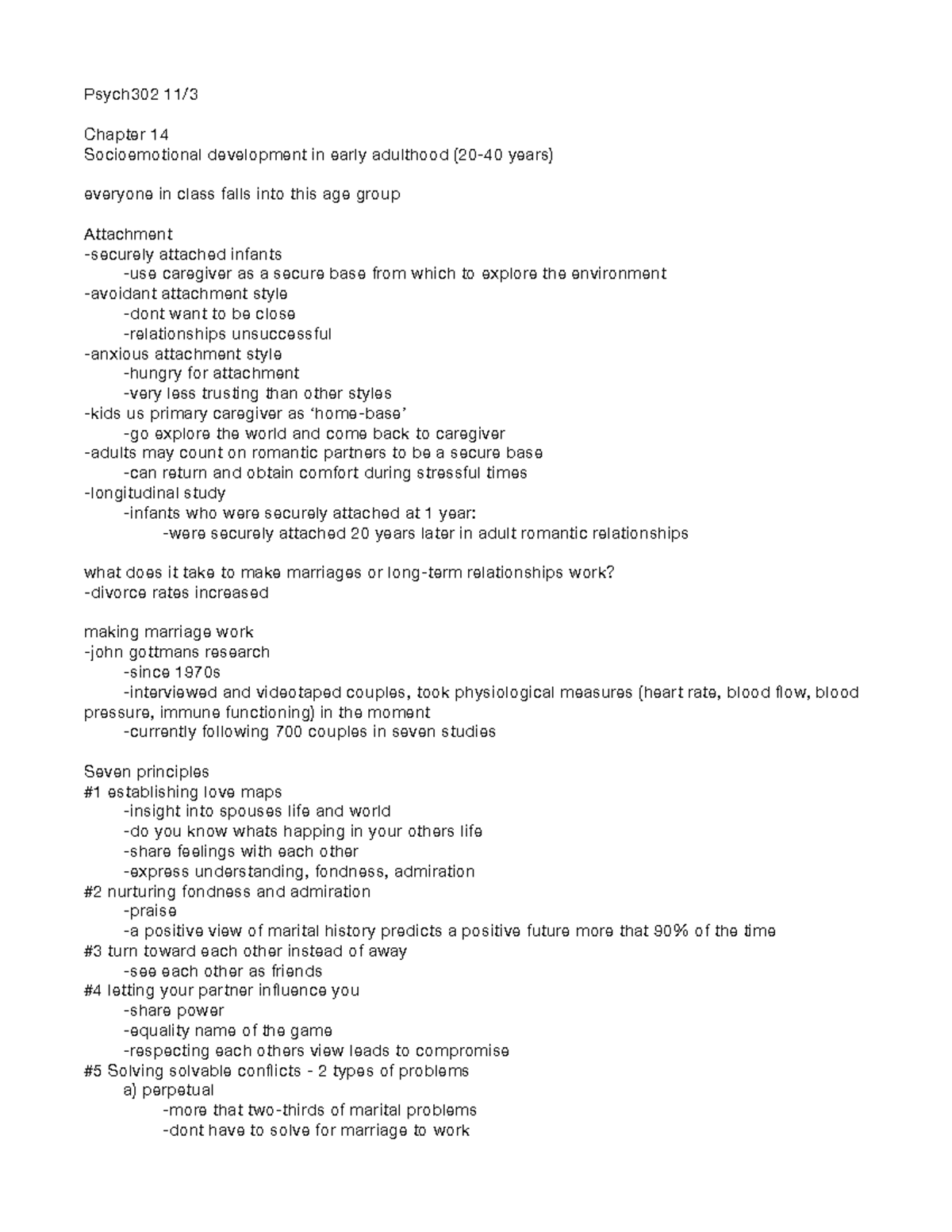 Psych 302 11 3 - Psych302 11/ Chapter 14 Socioemotional development in ...