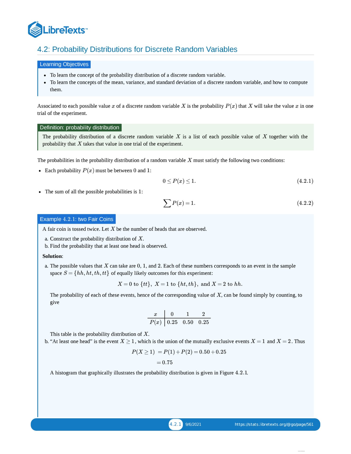 probability distributions for discrete random variables - BME 120 - Studocu