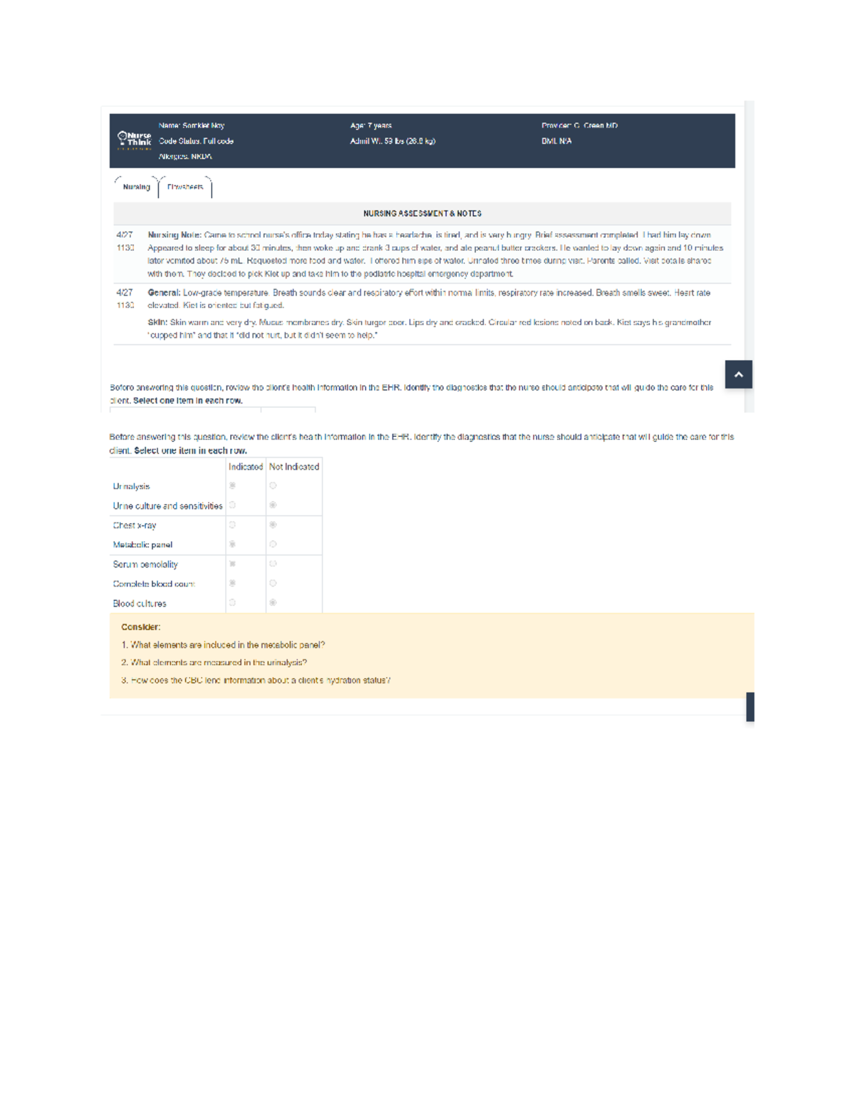 CJ Sim Somkiet Noy - CJ Sim Plan of Care - Name Somkiet Noy Age: years ...