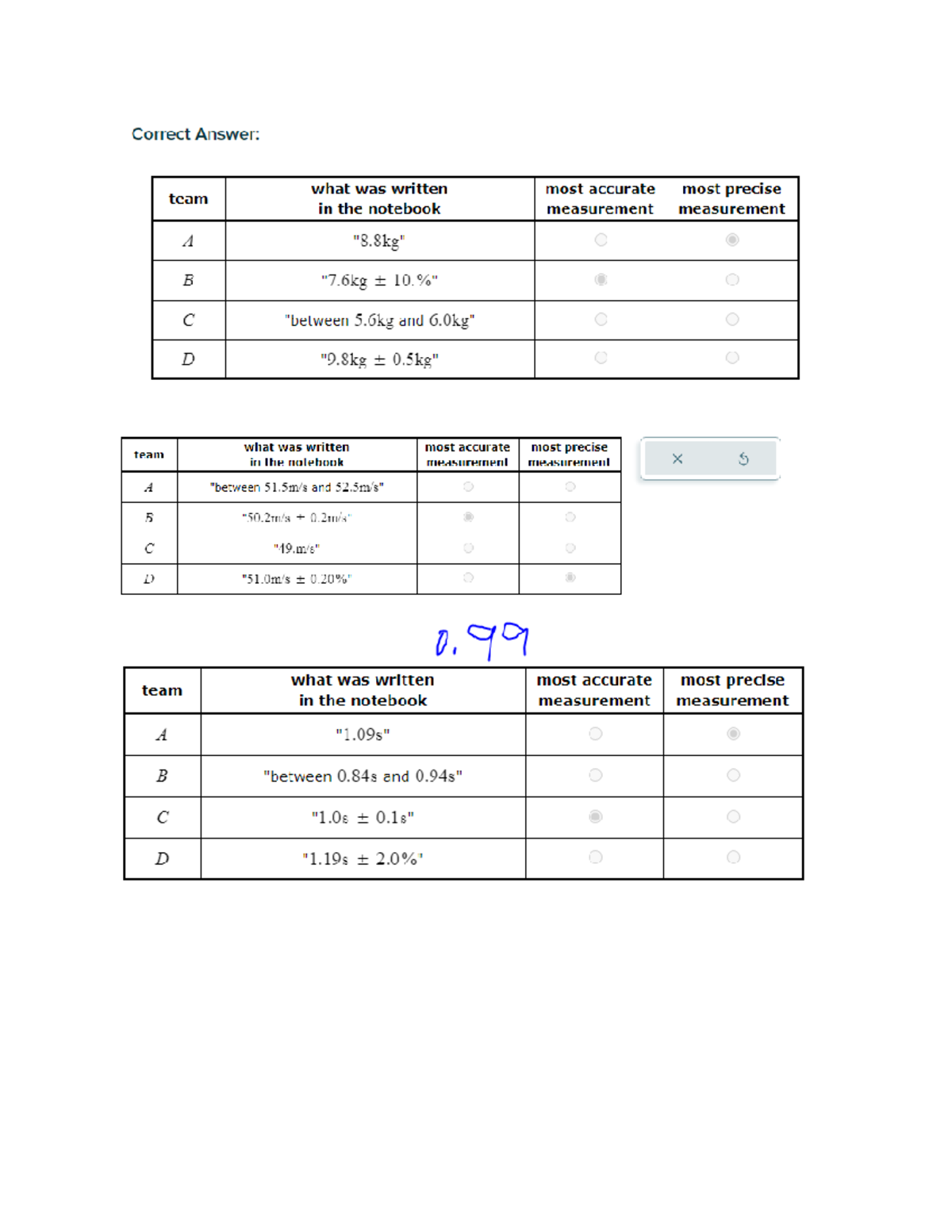 Accuracy and precision - CHE 101 - Studocu