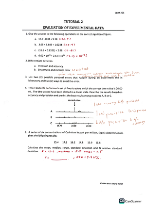 Basic chromatography (tutorial) - CHAPTER 7 : BASIC CHROMATOGRAPHY Key Equations Rf = distance ...