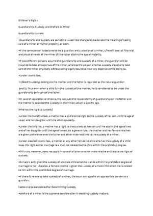 Muslim LAW Notes - Introduction to Muslim Law In India, the personal ...