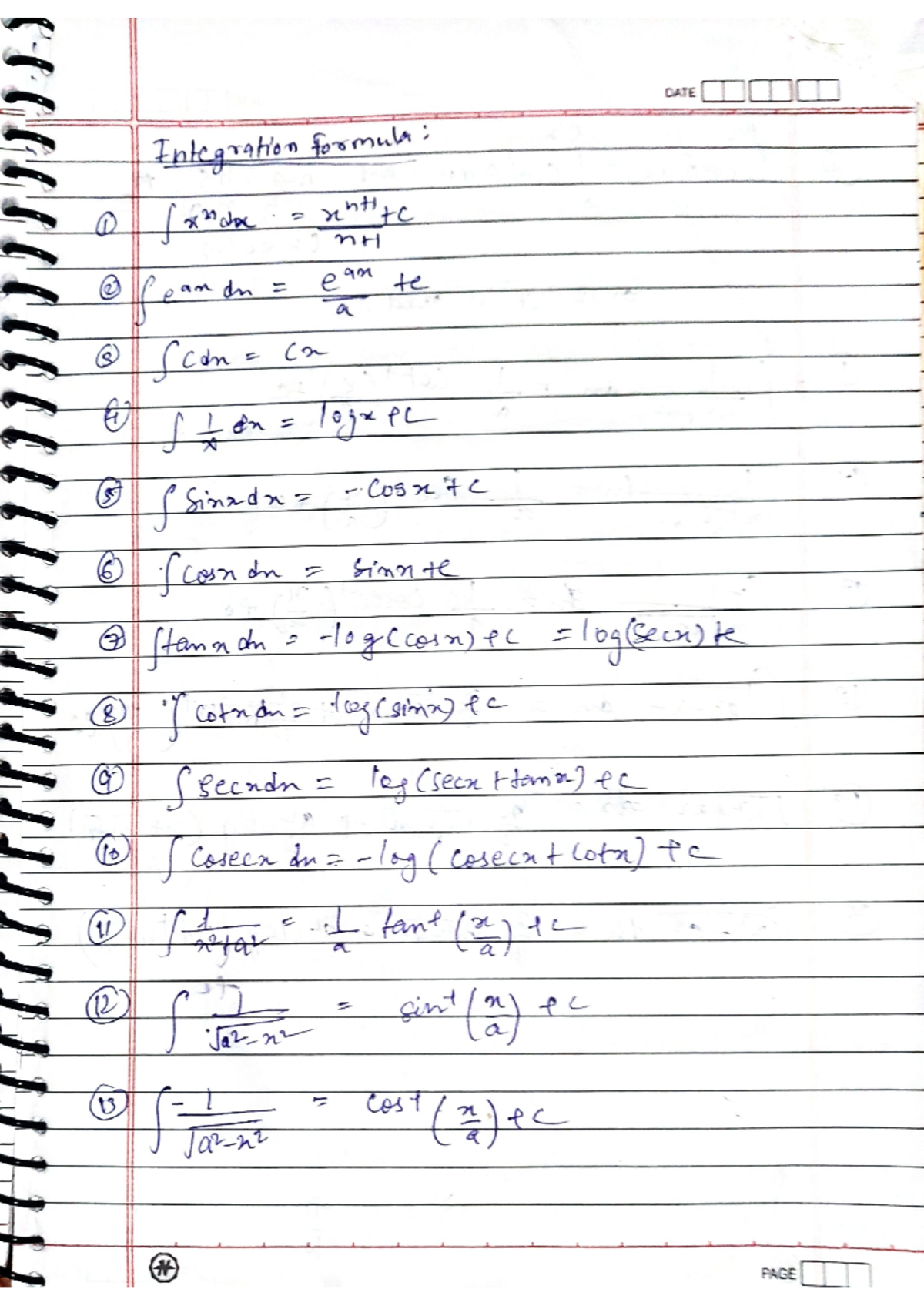 Formula - Summary Advanced Calculus And Complex Analysis - Studocu