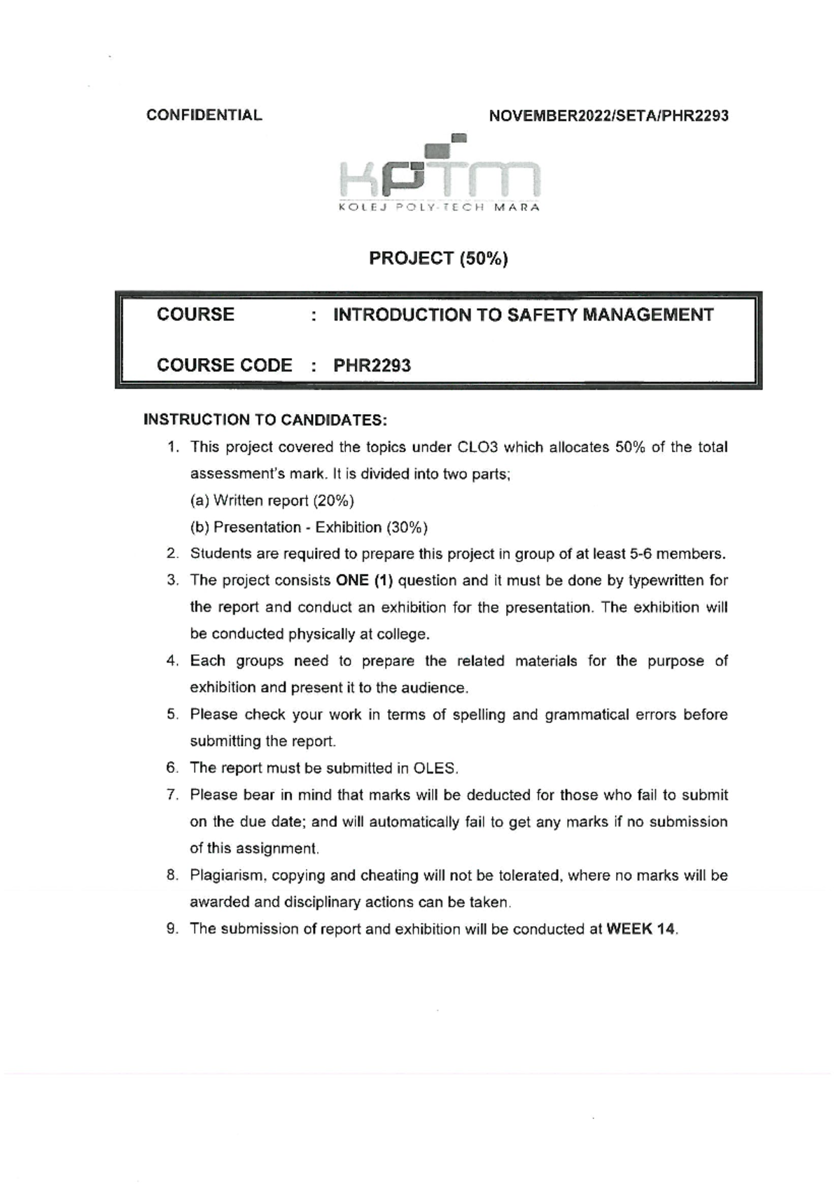 Signed Project PHR2293 1122 - Public International Law - Studocu