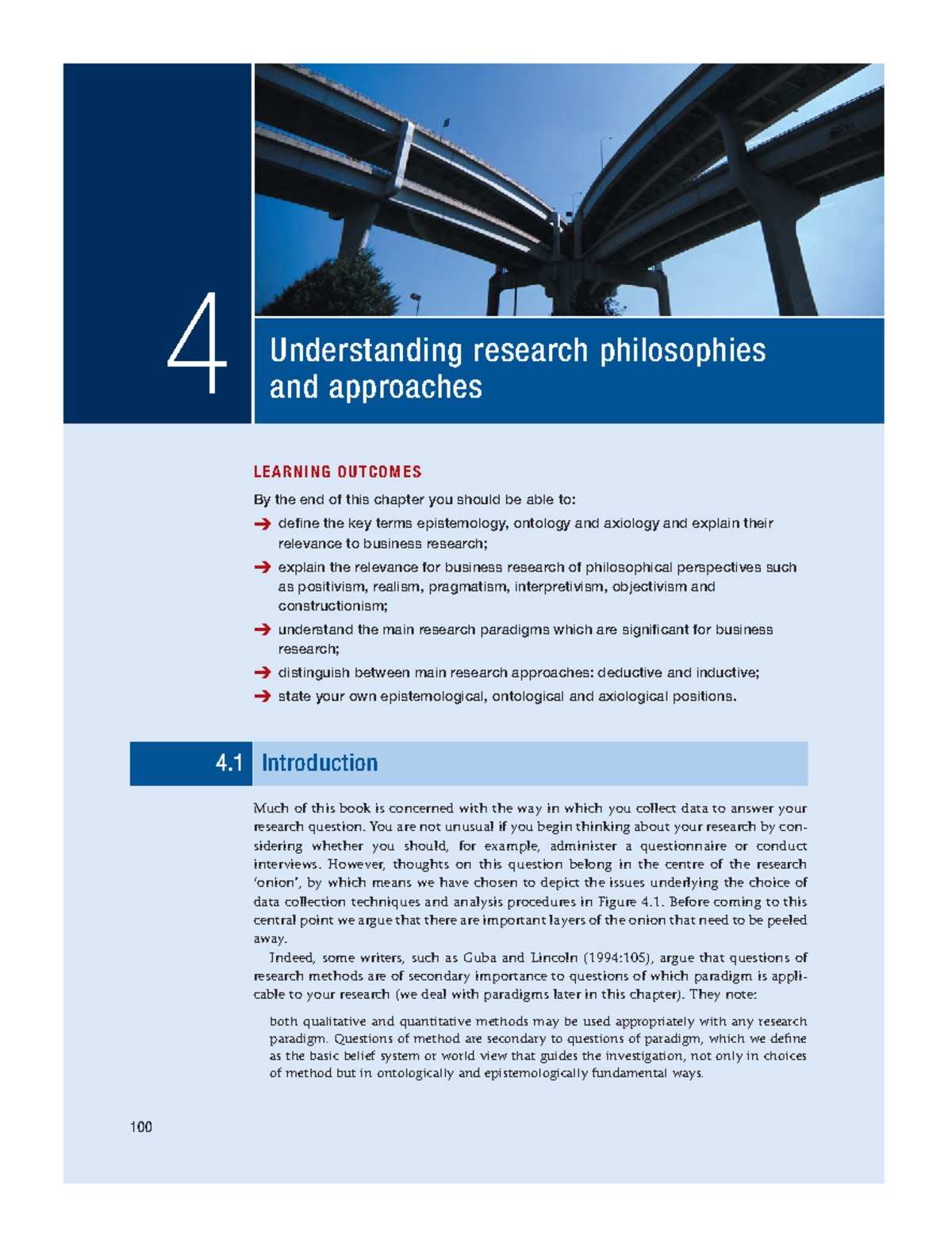 Saunders ch 4 5 - Good one - Understanding research philosophies 4 and ...