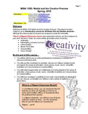 UNIT 6 - Game Design Prompts - MDIA 1020 Media and the Creative Process ...