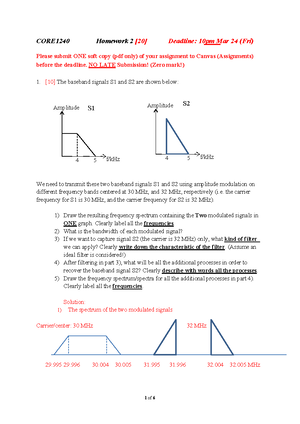 Homework 2 sol - ELEC1010 Homework 2 [20] Deadline: 10pm Oct 13 (Fri ...