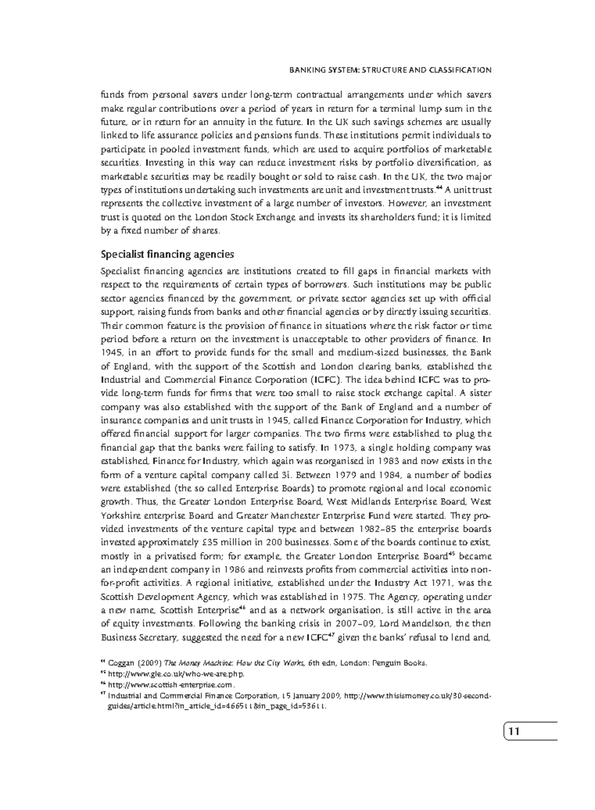 Zlib - BANKING SYSTEM: STRUCTURE AND CLASSIFICATION 11 funds from ...