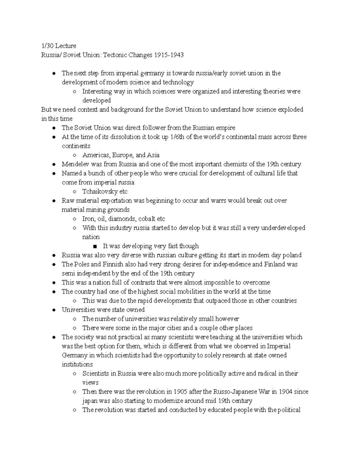 4th week CSET - Notes on different scientists, their lives, and the ...