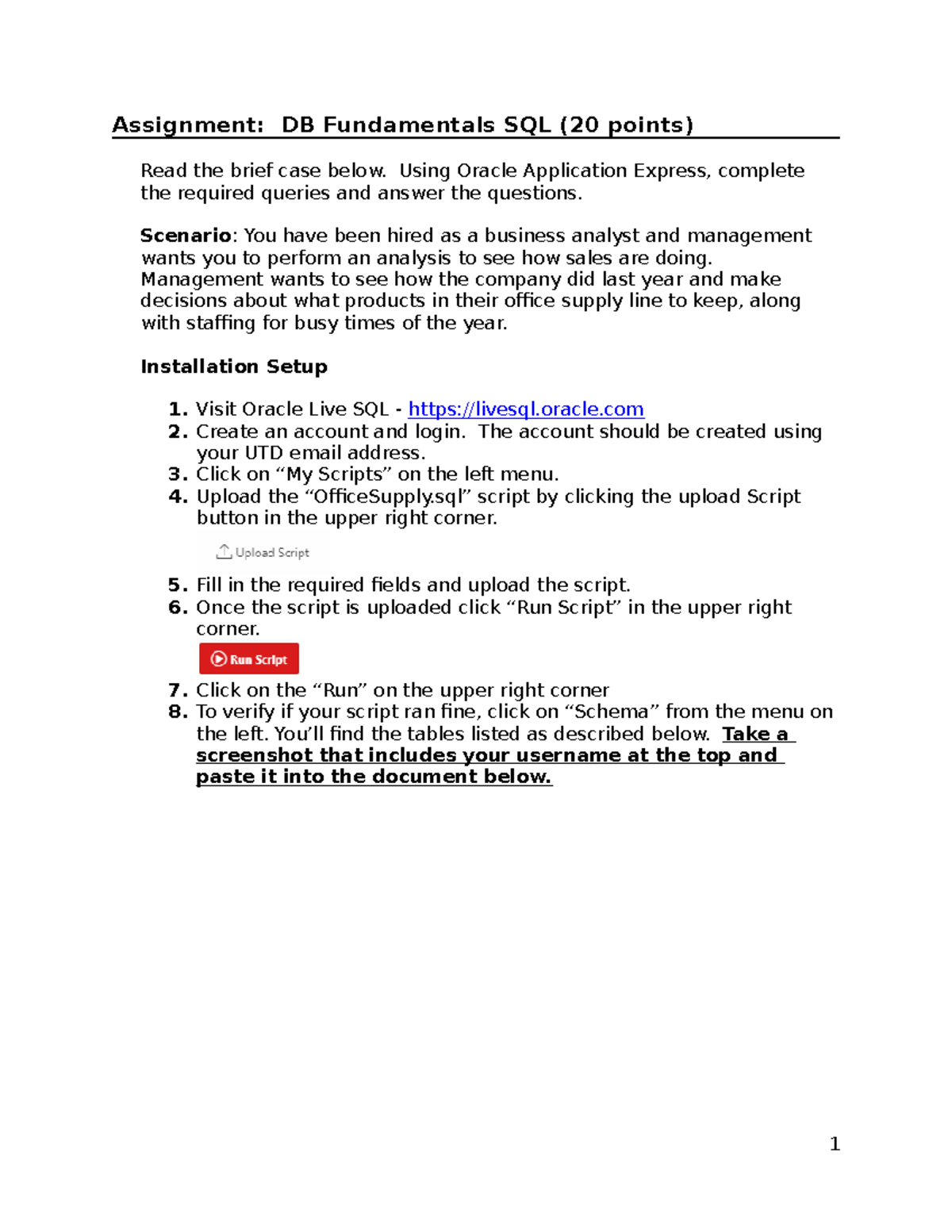 504 KApgar SQL - SQL completed assignment for John Young Class - Assignment: DB Fundamentals SQL ...