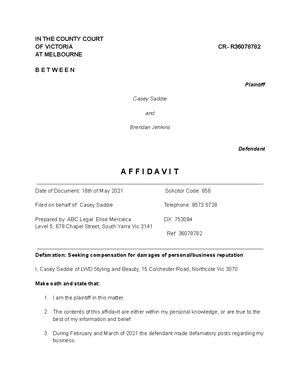 Writ form sample form to do in the class - RULE 5(1) Form 5A WRIT IN ...