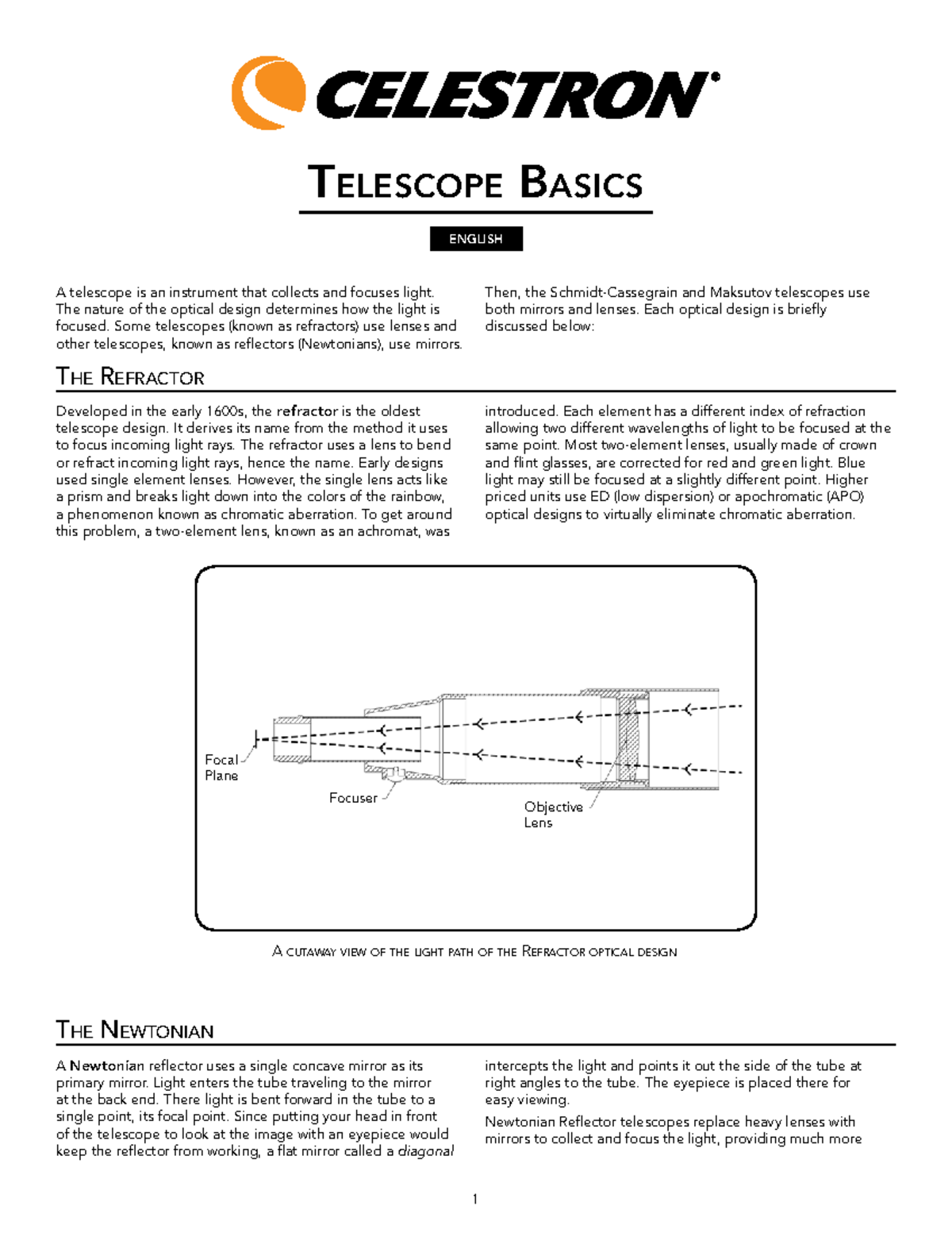 (26)telescope basics Part 3 - TELESCOPE BASICS English A telescope is ...