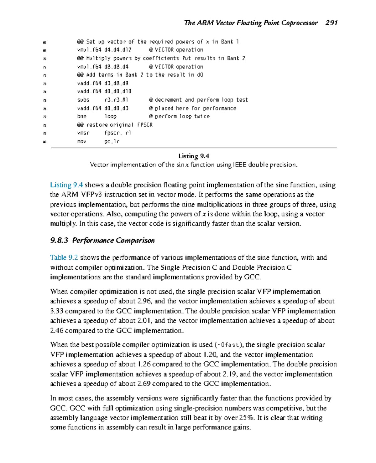 Modern Assembly Language Programming-70 - The ARM Vector Floating Point Coprocessor 291 68 ...