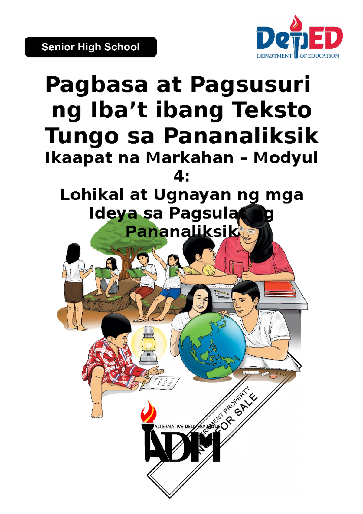 4th Quarter Pagbasa at Pagsusuri Modyul 4 - Pagbasa at Pagsusuri ng Iba ...