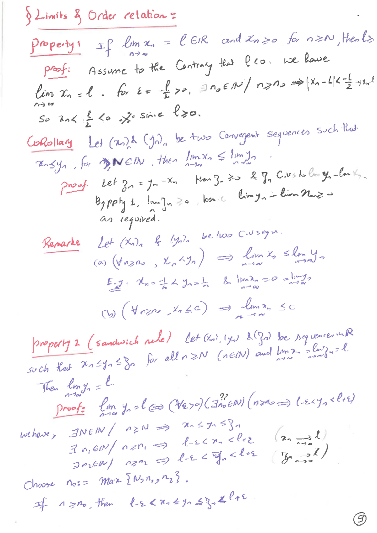 Seqs-Order - ... - Real Analysis - Studocu