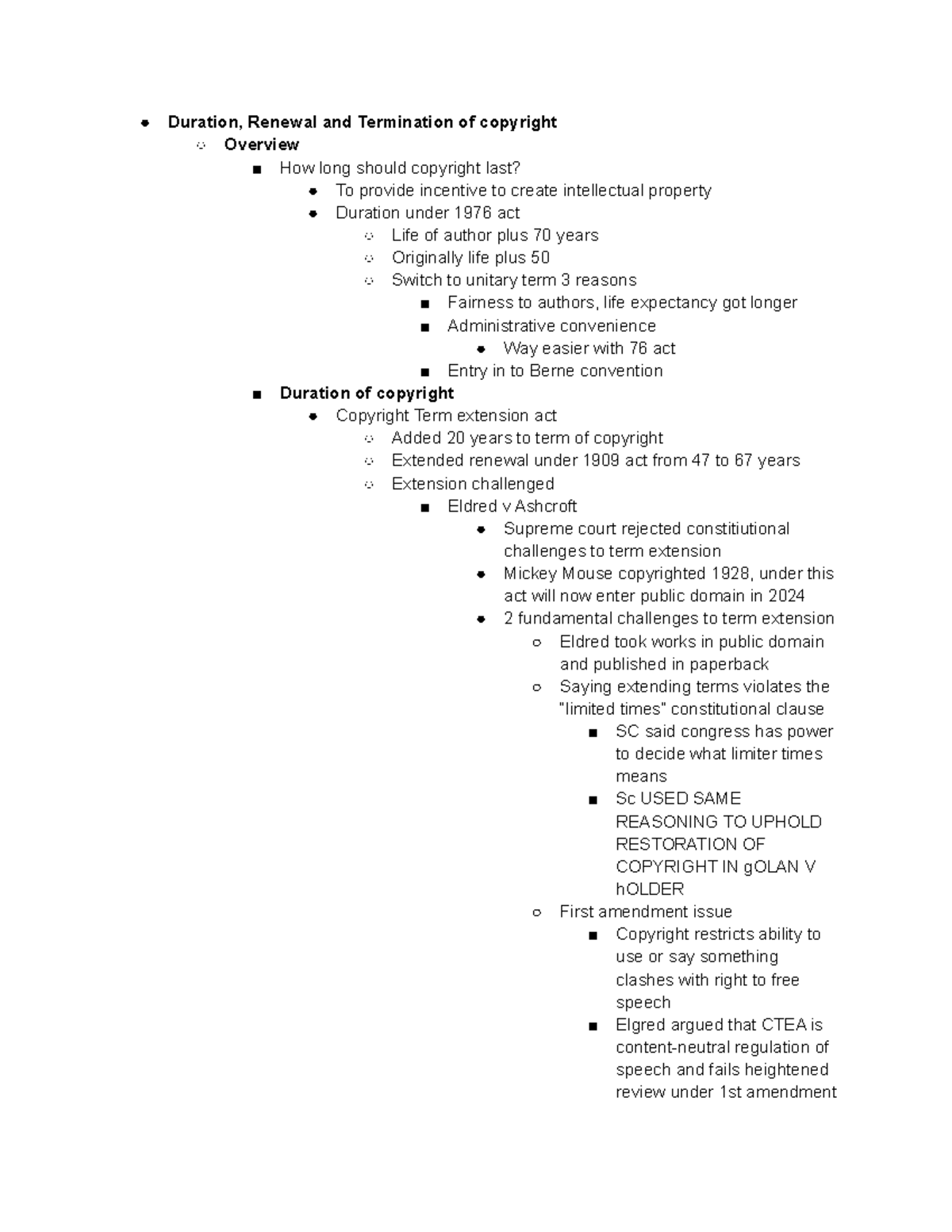 Chapter 7 Duration of Copyright - Duration, Renewal and Termination of ...