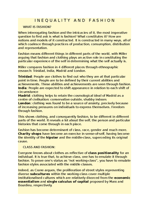 Colourism and Beauty Revision Document - C O L O U R I S M, B E A U T Y ...