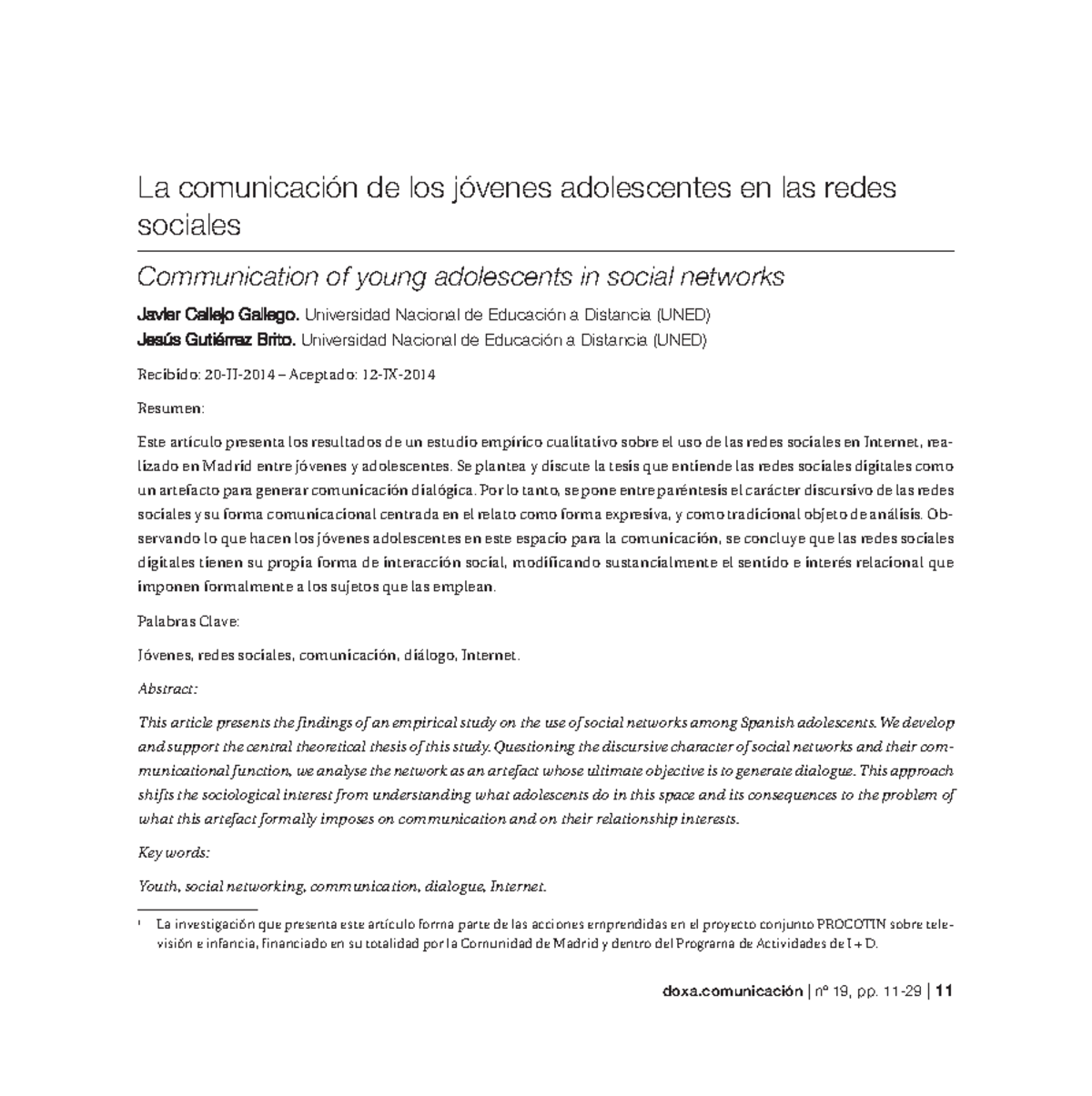 U1 Comunicación Jóvenes Adolescentes Redes - La comunicación de los ...