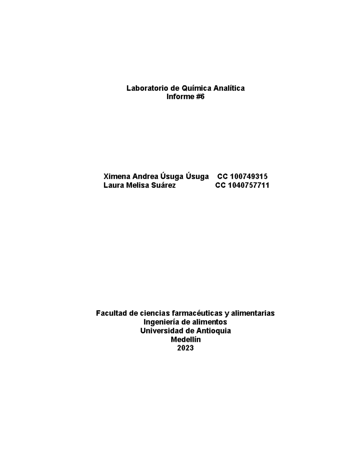 Acido Poliprotico (1)-1 - Laboratorio de Química Analítica Informe ...