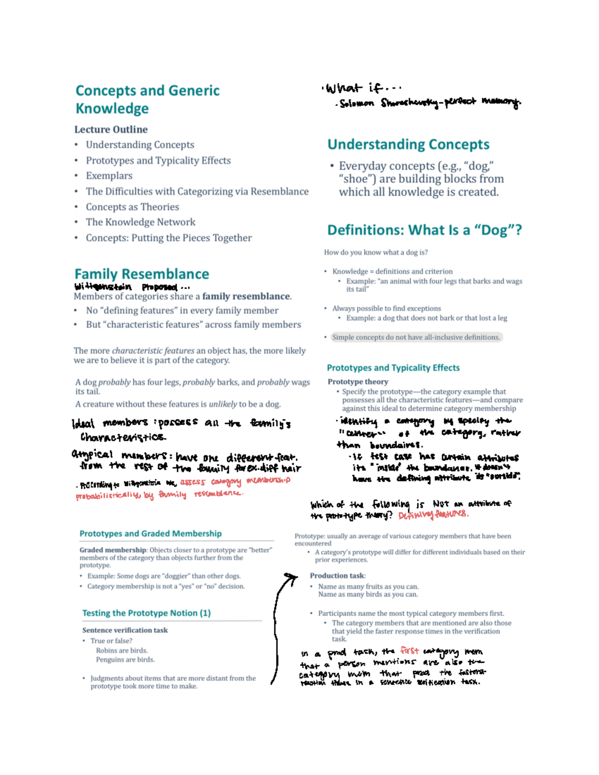 Cognitive Psychology Chapter 9 Notes - PSYC 405 - Studocu