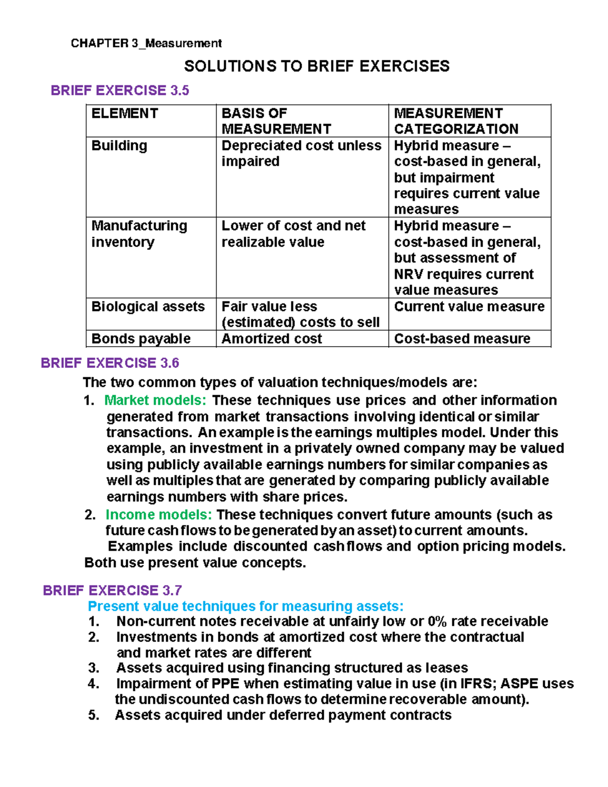 Chapter 3 Exercices - SOLUTIONS TO BRIEF EXERCISES BRIEF EXERCISE 3. 5 ...
