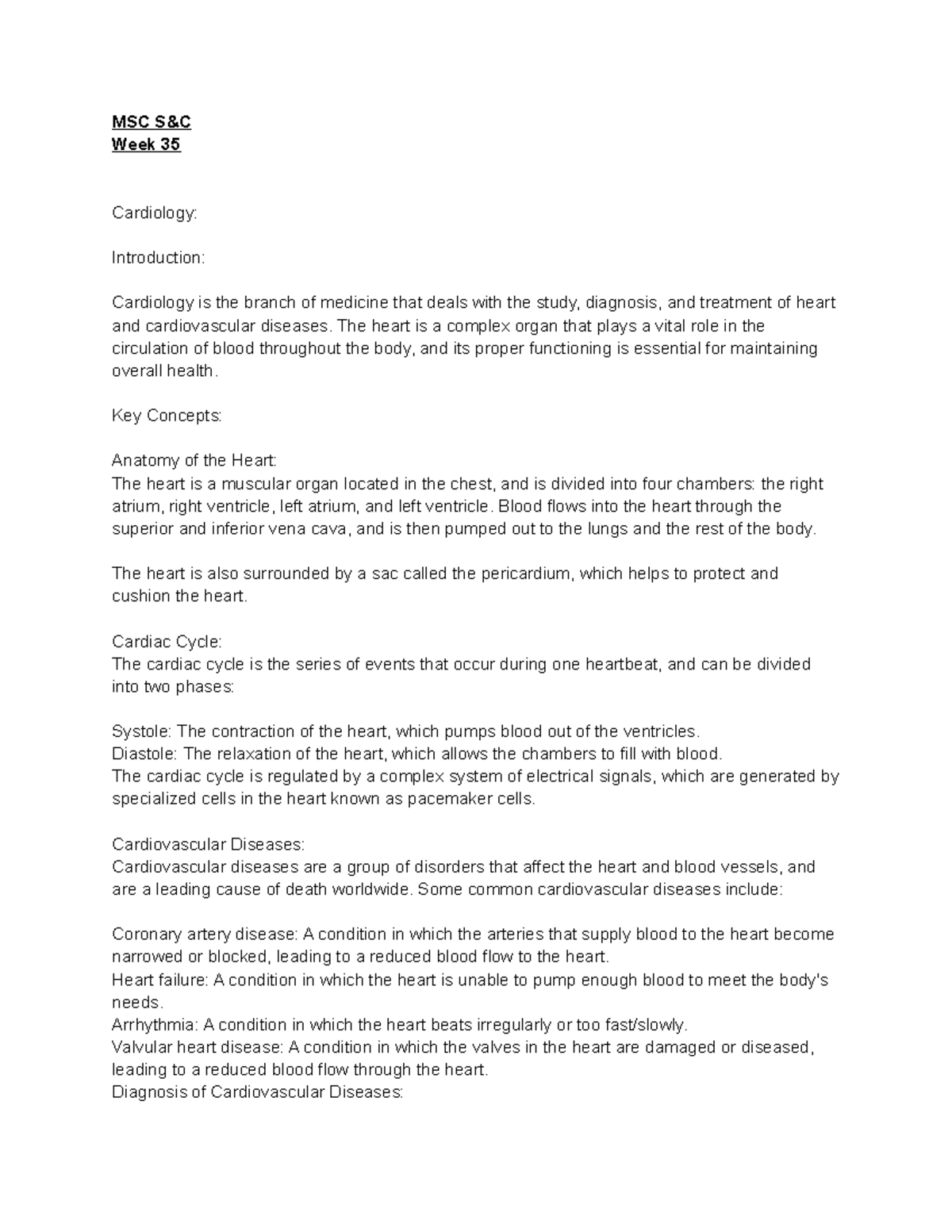 SD MSC SC Week 35 - Presented in Byrom St building, Peter Jost lecture ...