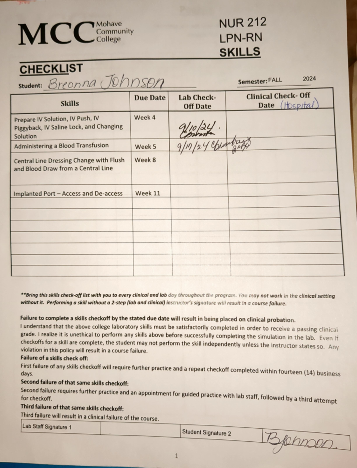 lecture notes from class - MCC ####### Mohave ####### Community College ...