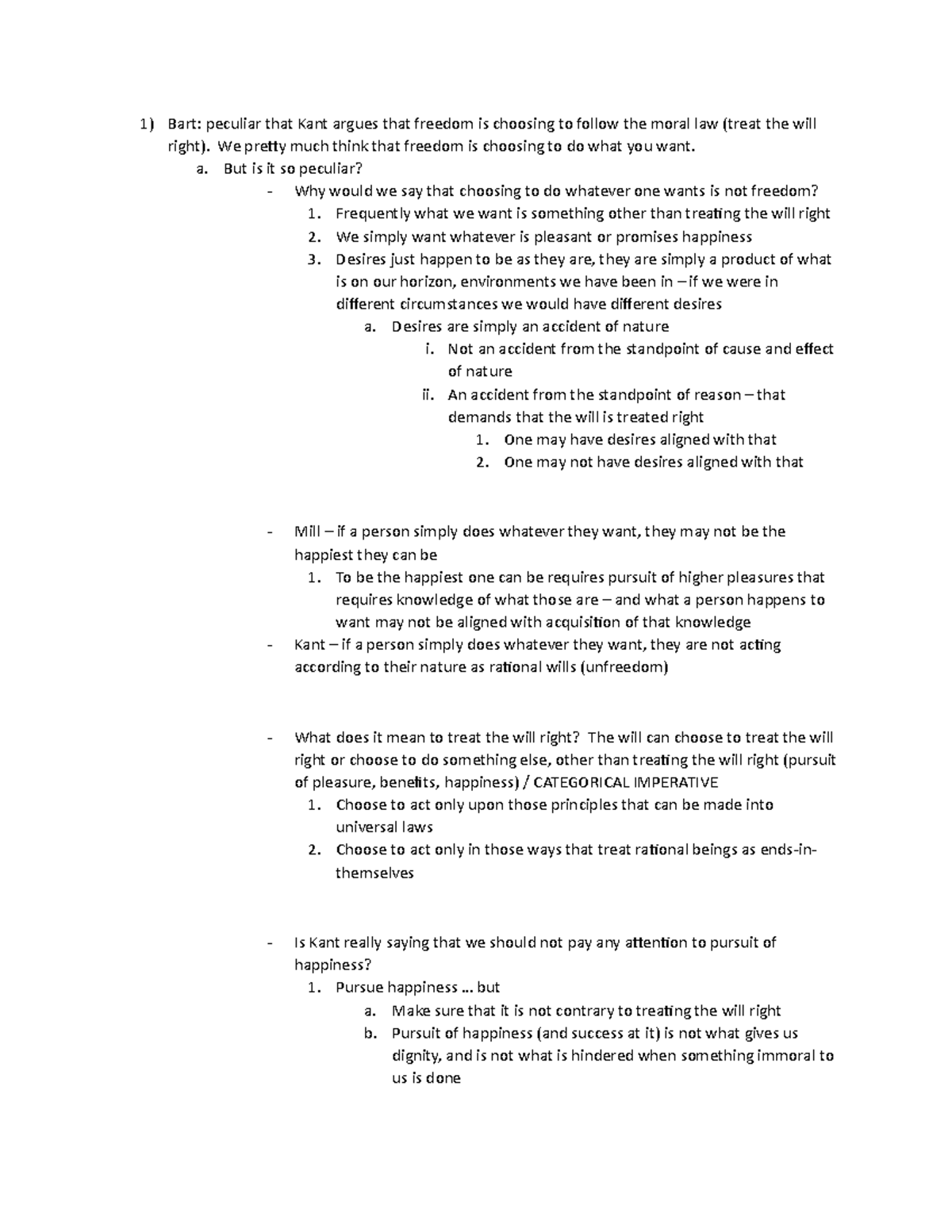 Oct 7th 11 am - These are notes from Perspectives of Philosophy. They ...