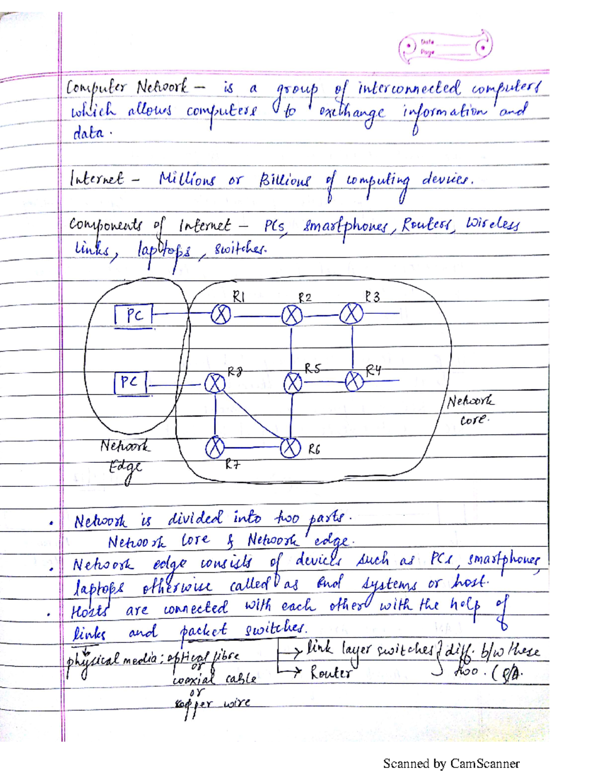 CN Notes Mid Sem - Computer Networks - Studocu
