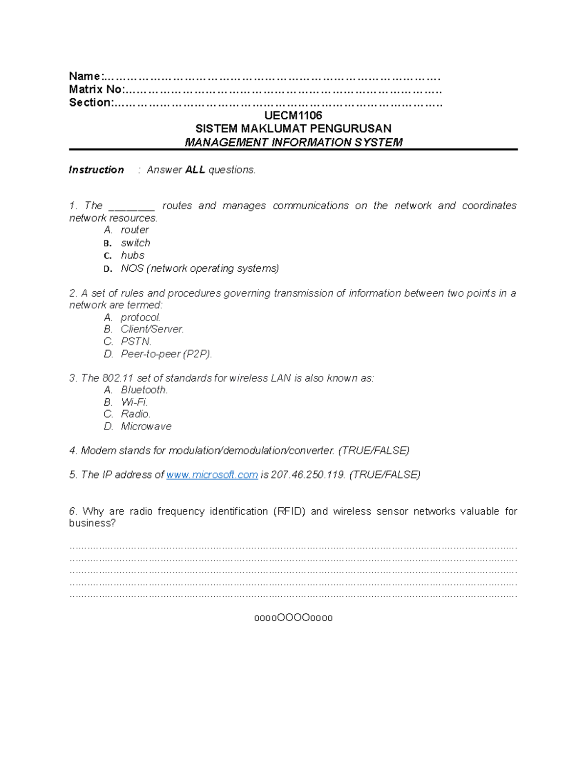 Tutorial 8 Question and answers week 10 - - Studocu