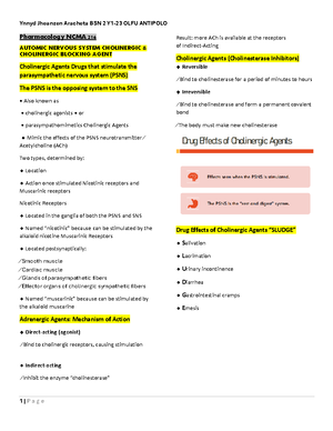 DRUG- Study-GIT - drug study - Name: _____________________ Page 1 ...