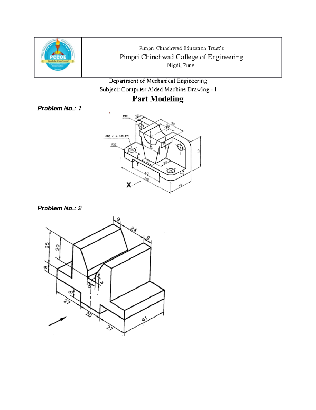 3D Parts - I am second year student - Mechanical Engineering - Pimpri ...