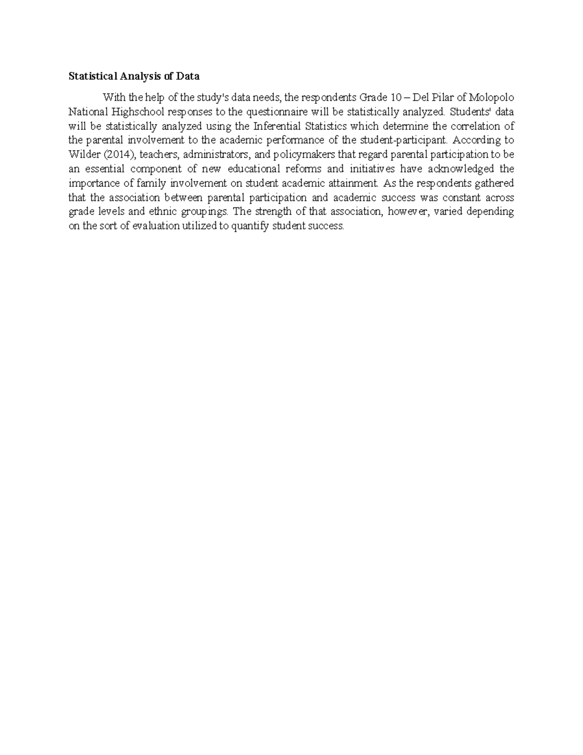 Bj-Statistical-Analysis-of-Data - Statistical Analysis of Data With the ...