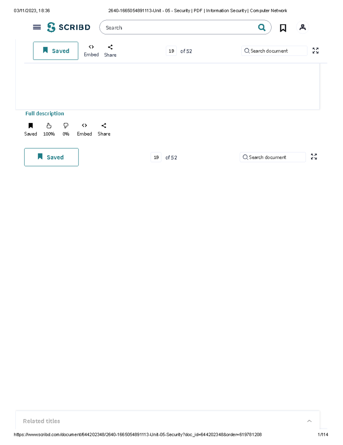 2640-1665054891113-Unit - 05 - Security PDF Information Security ...