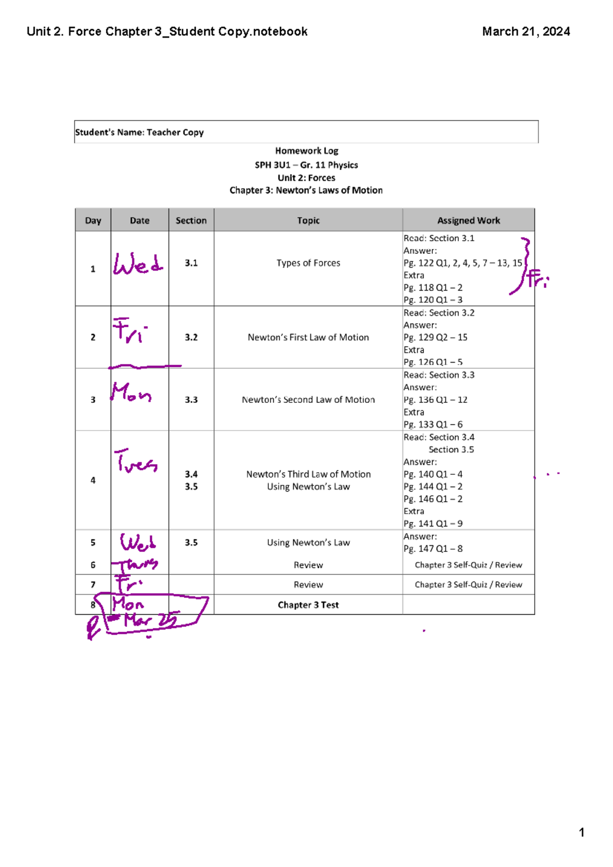 Chapter 3 Handout [Finished] - Studocu
