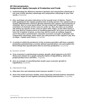 Micro Unit 1 Multiple-Choice Questions - AP Micro Unit 1 Multiple ...