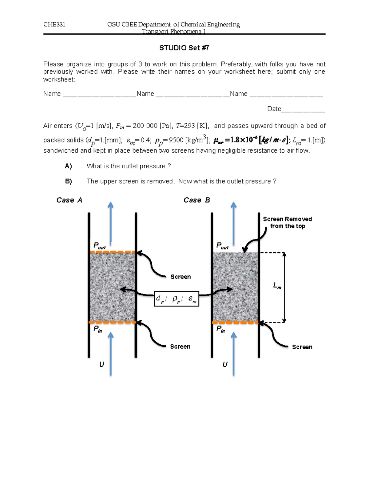 CHE331 Fall2016 Studio 7 Solutions - CHE331 OSU CBEE Department of ...
