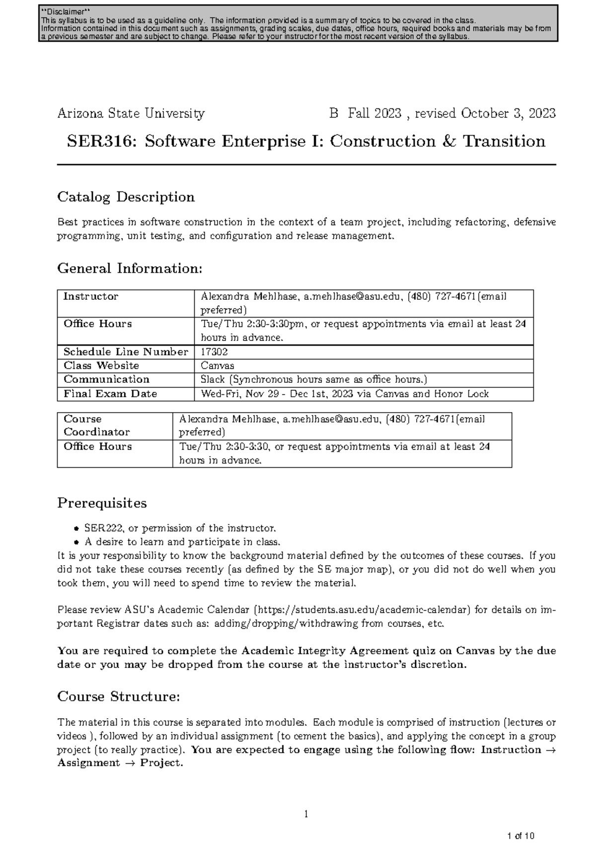 Myfile - dasdsa - Arizona State University B Fall 2023 , revised ...