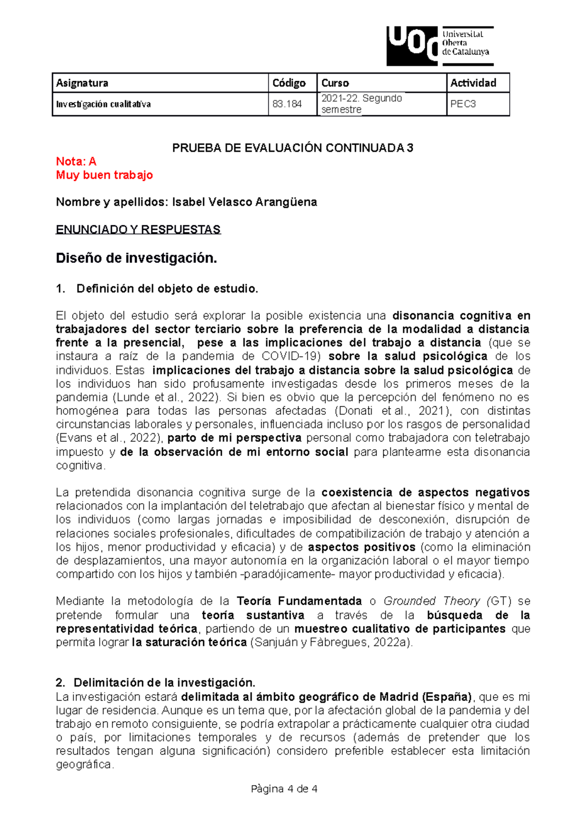 NOTA A PEC 3 - NOTA A PEC 3 - Investigación cualitativa 83 2021-22 ...